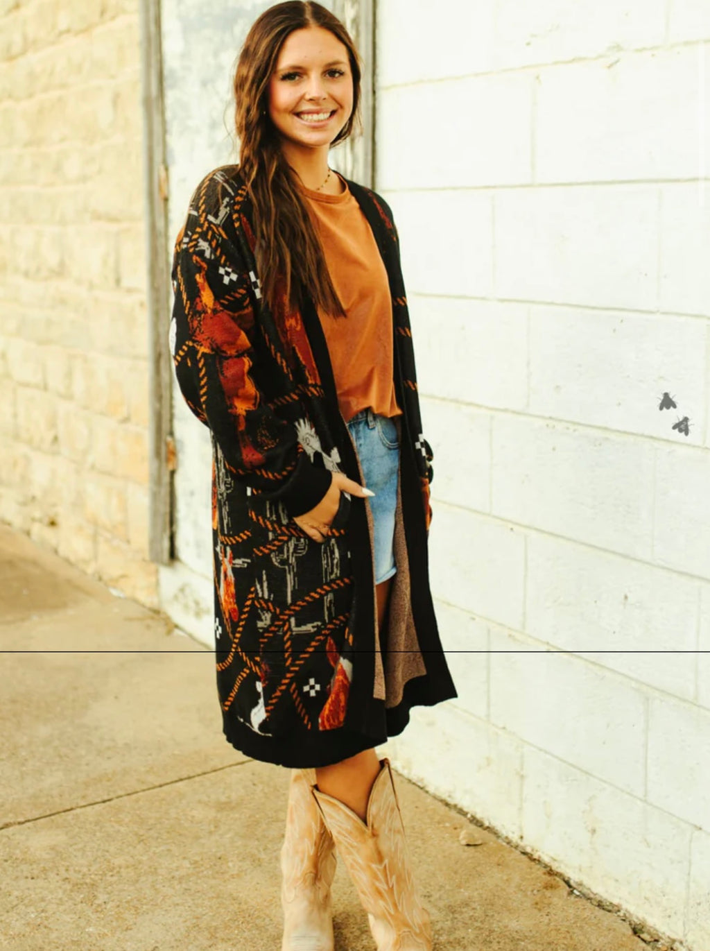 Tacky knit CARDIGAN – Southwest Bedazzle