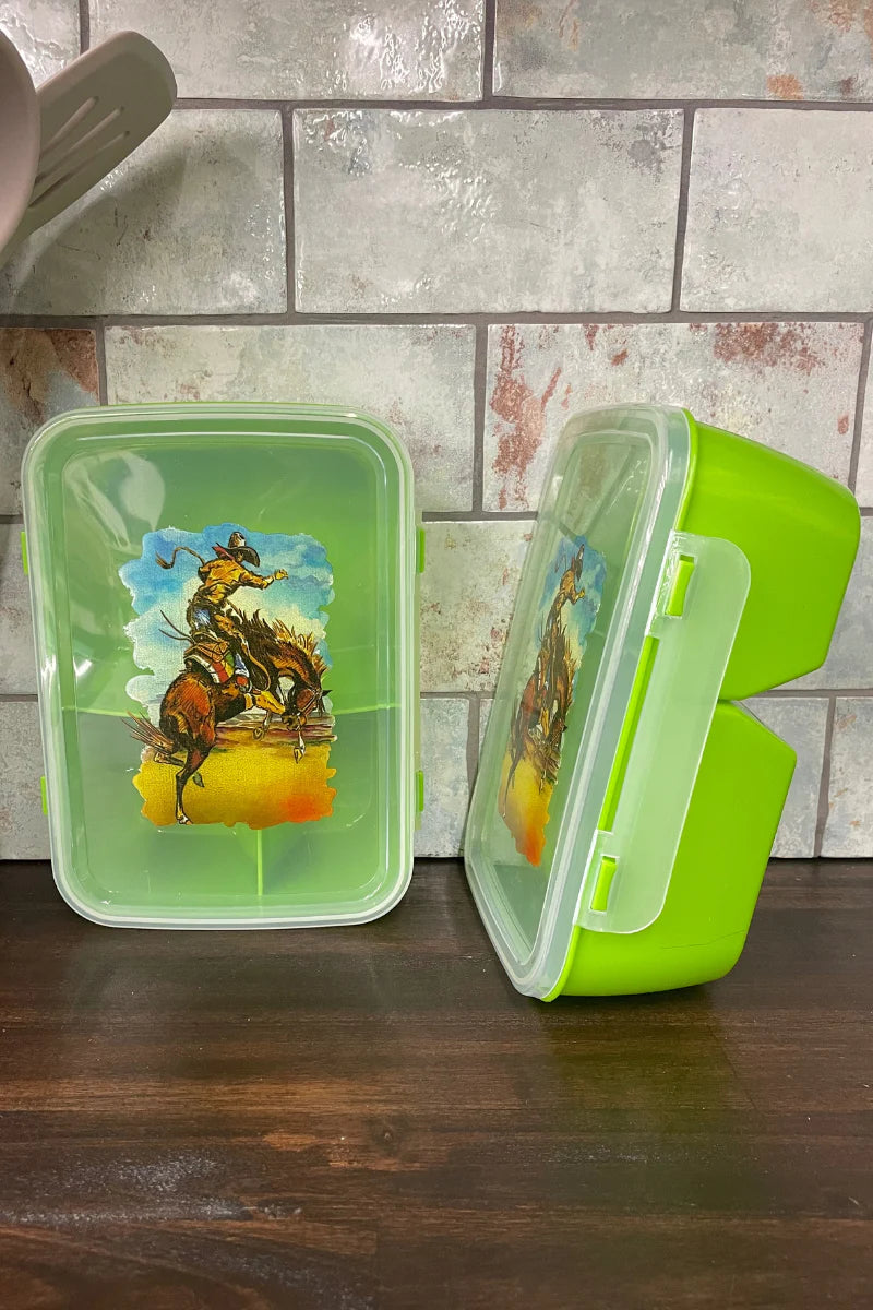 Bronc rodeo SNACK BOX – Southwest Bedazzle