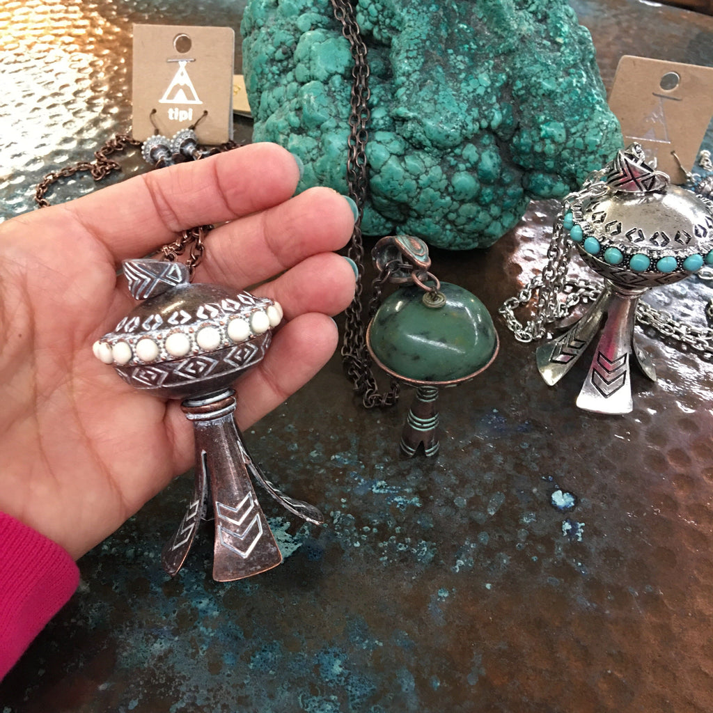 XL SQUASH NECKLACE – Southwest Bedazzle
